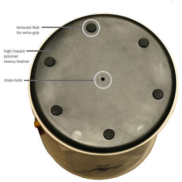 Tool Bucket, 12" x 15" Plastic Bottom W/Snap